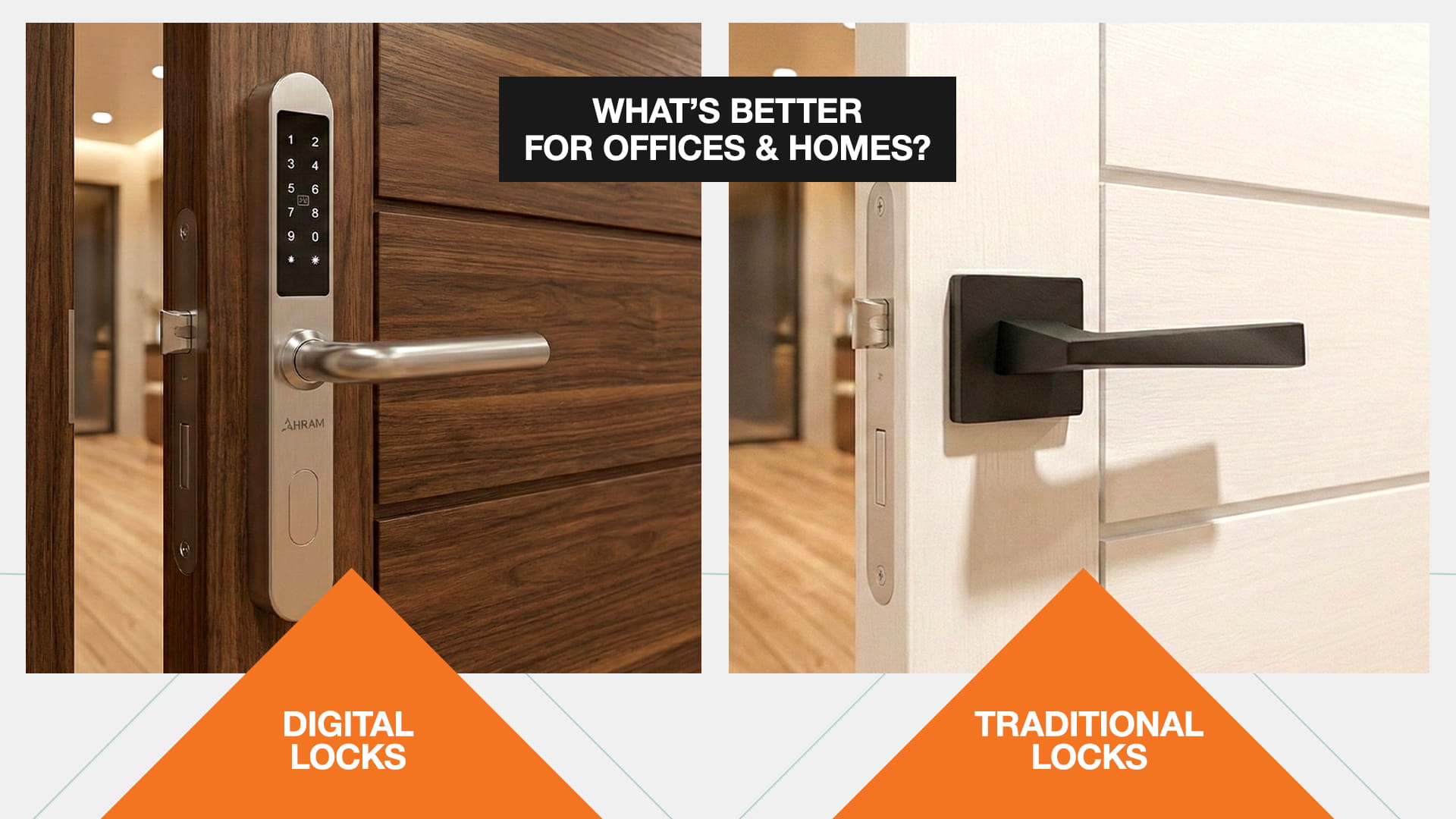 Digital Locks vs Traditional Locks: What’s Better for Offices & Homes ...